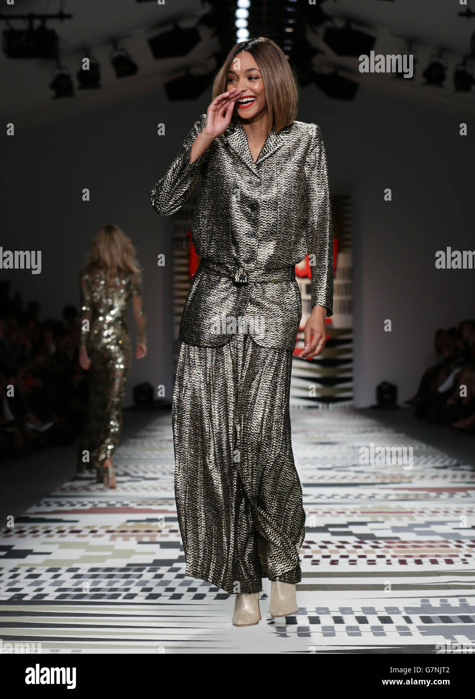 Fashion For Relief Catwalk 2015 - London Stock Photo - Alamy