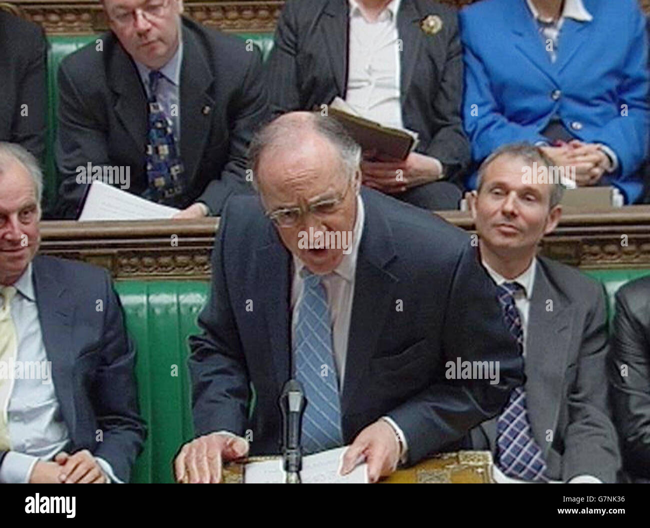 Prime Minister's Questions - House of Commons Stock Photo - Alamy