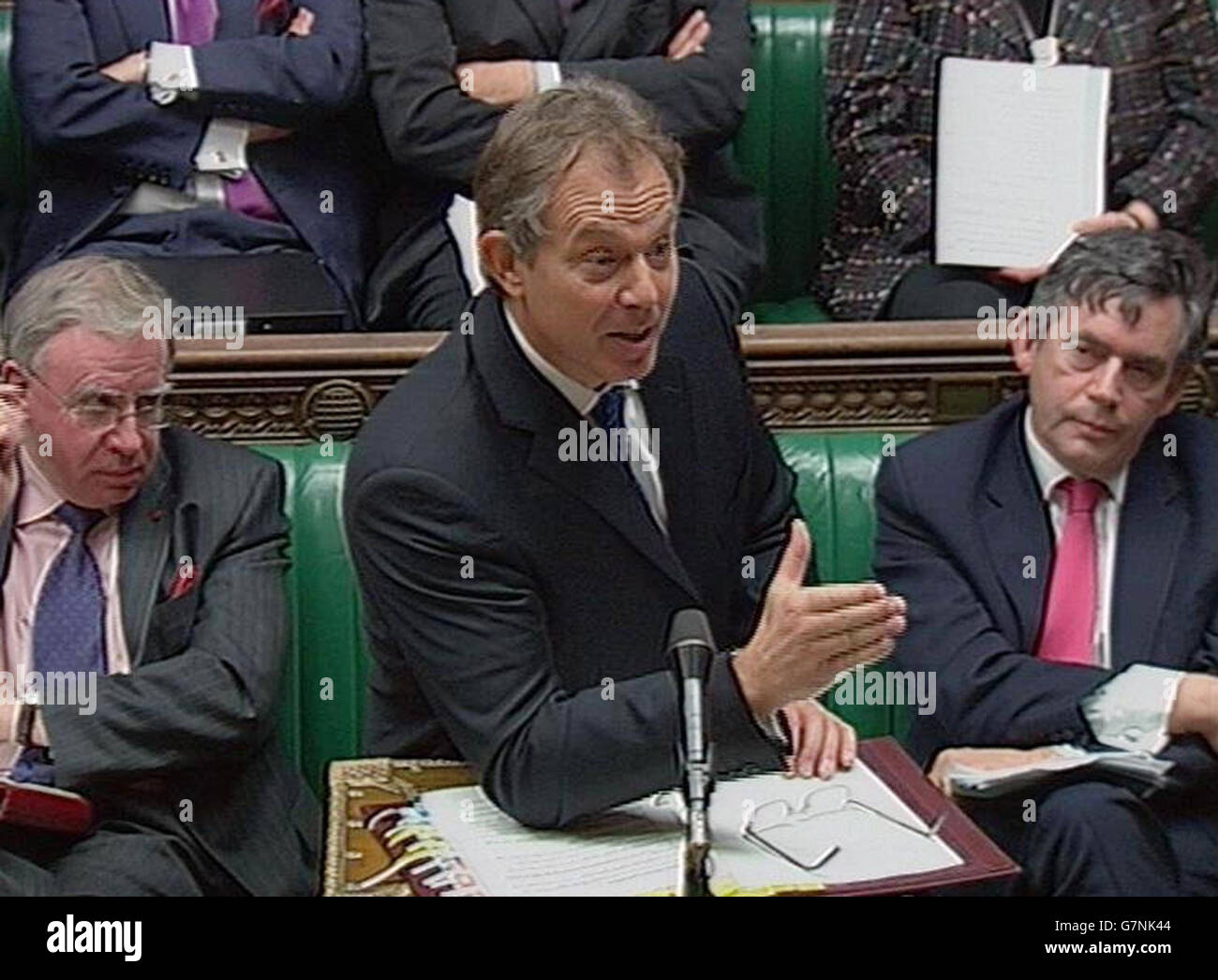 Prime Minster's Questions - House of Commons Stock Photo - Alamy