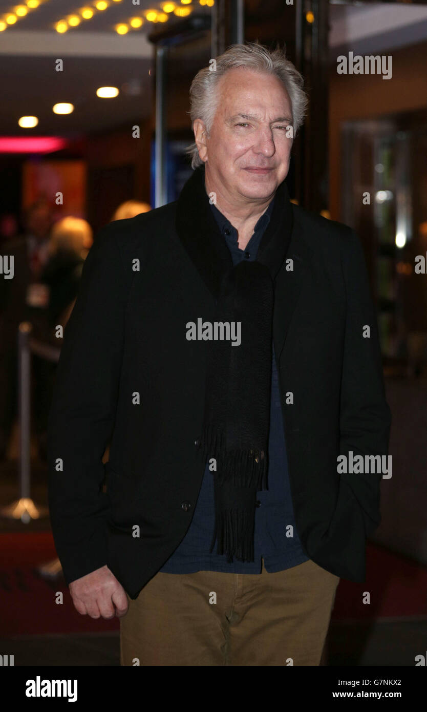 Alan rickman 2015 hi-res stock photography and images - Alamy