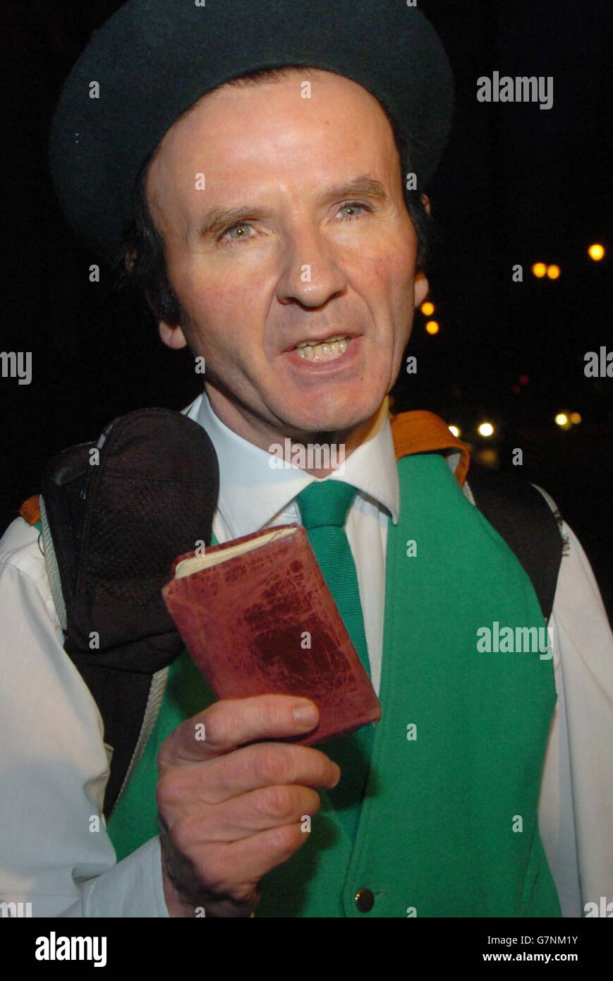 Father Neil Horan speaks to journalists before meeting the Archbishop ...