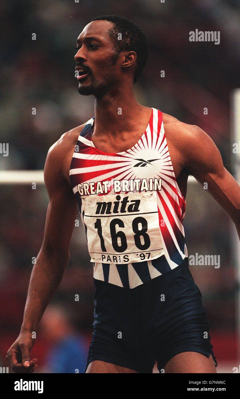 Athletics - 6th IAAF World Indoor Championship. Dalton Grant, Great Britain - High Jump Mens ...