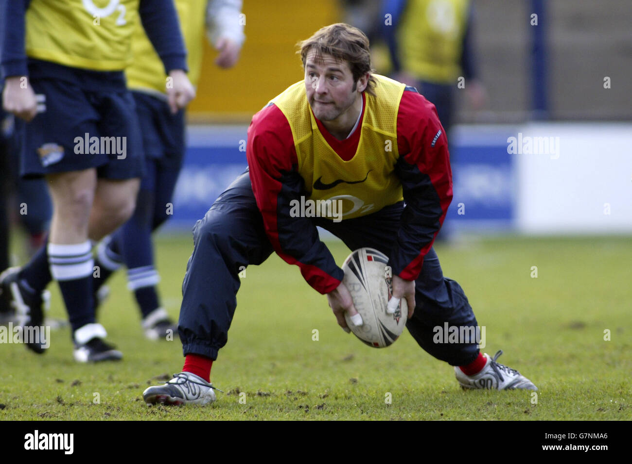 Rugby Union - England Training. Andy Gomarsall, England Stock Photo - Alamy