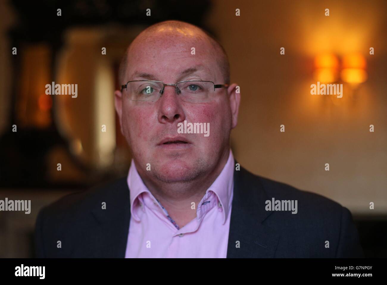 Nick Leeson interview Stock Photo - Alamy