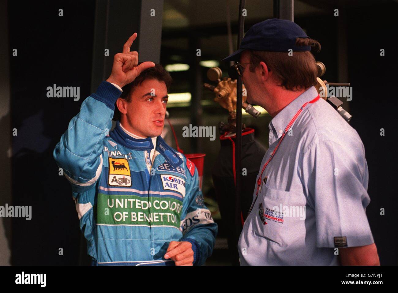 Formula One - Australian Grand Prix - Qualifying - Melbourne. Jean Alesi Stock Photo - Alamy