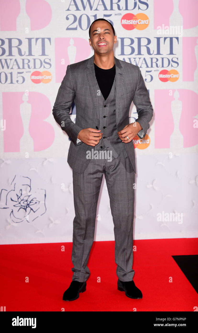 Brit Awards 2015 - Arrivals - London Stock Photo - Alamy