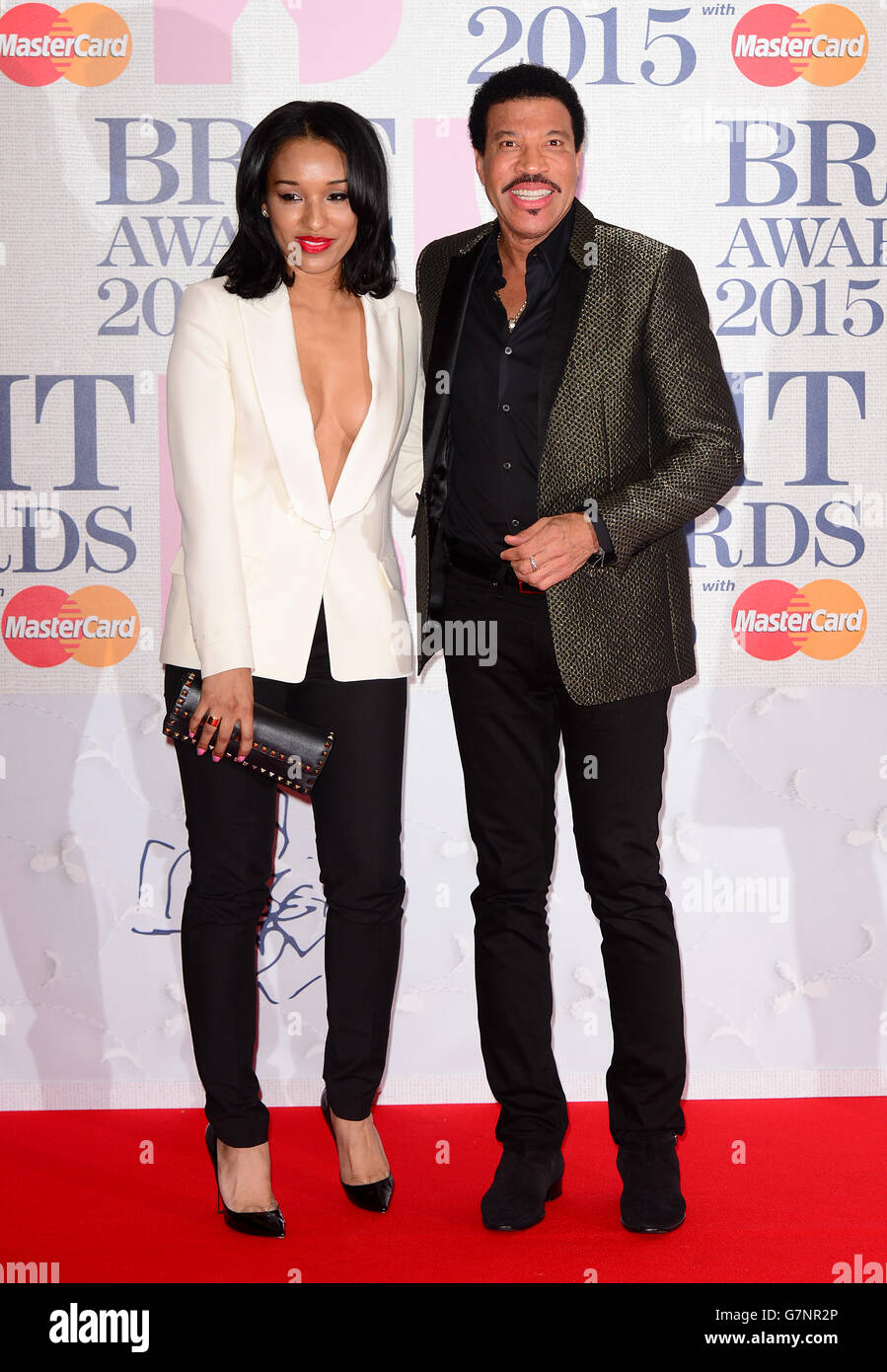 Brit Awards 2015 - Arrivals - London Stock Photo - Alamy