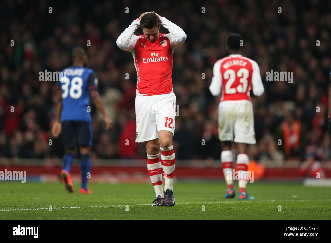 Soccer - UEFA Champions League - Round of 16 - First Leg - Arsenal v AS ...