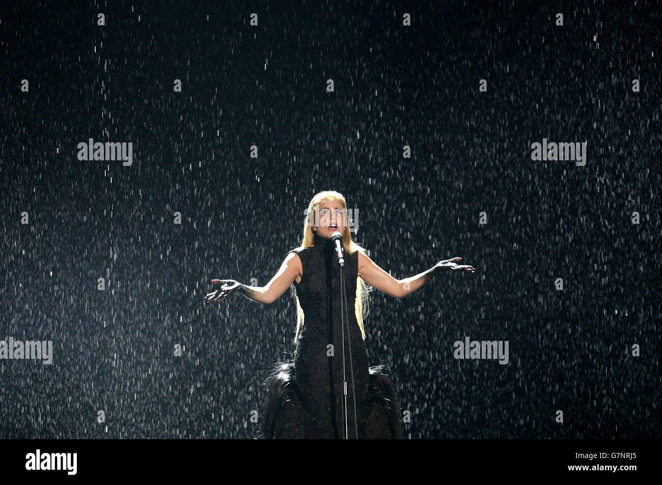 Brit Awards 2015 - Show - London Stock Photo - Alamy