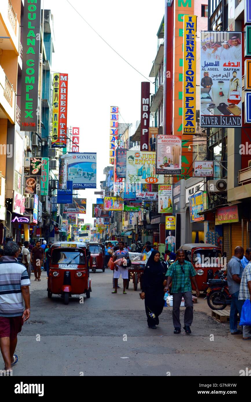 The Pettah, Colombo Sri Lanka Stock Photo - Alamy