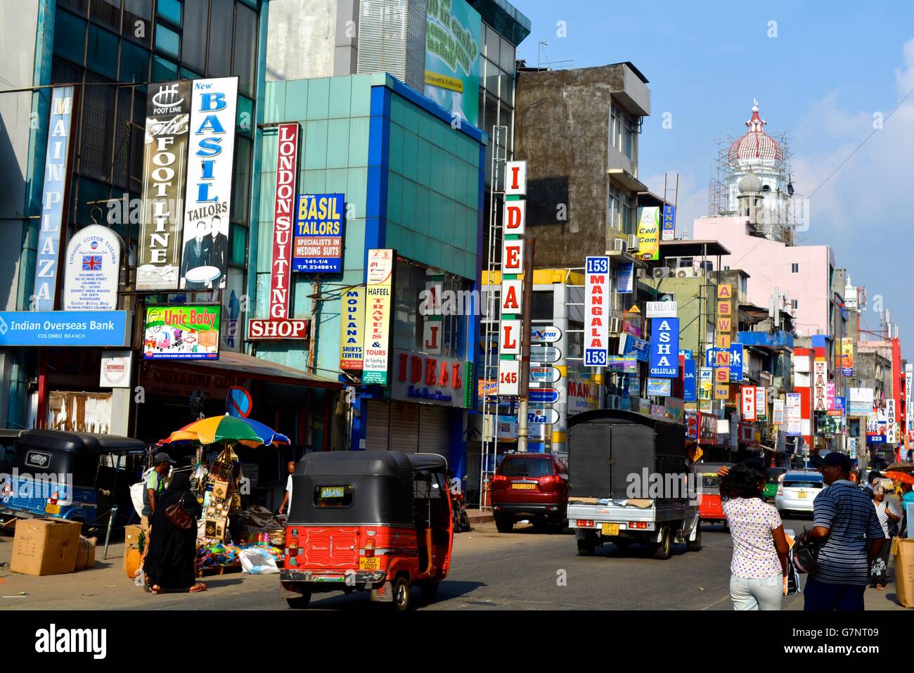 The Pettah, Colombo Sri Lanka Stock Photo - Alamy