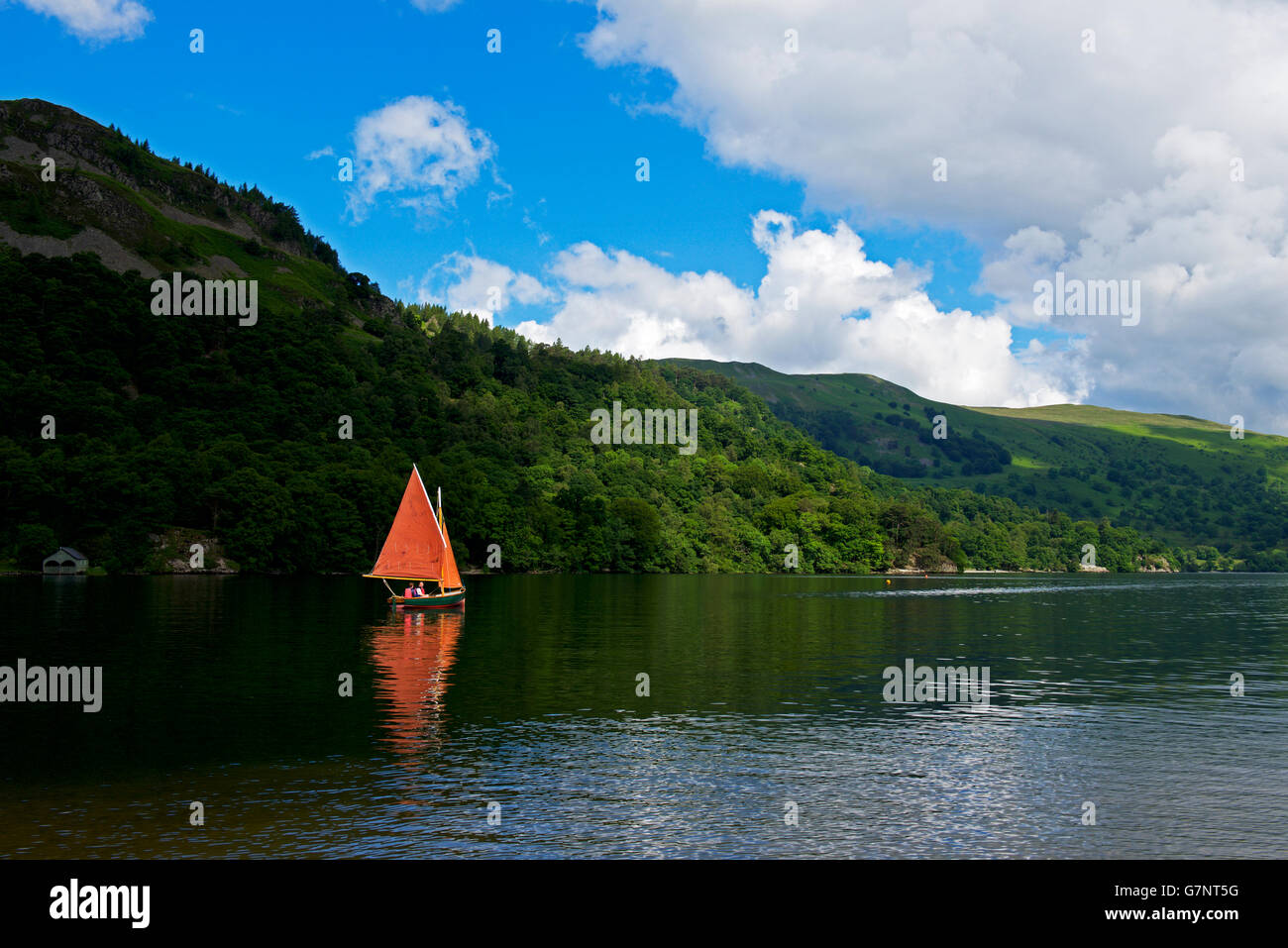 Ullswater england boat hi-res stock photography and images - Alamy