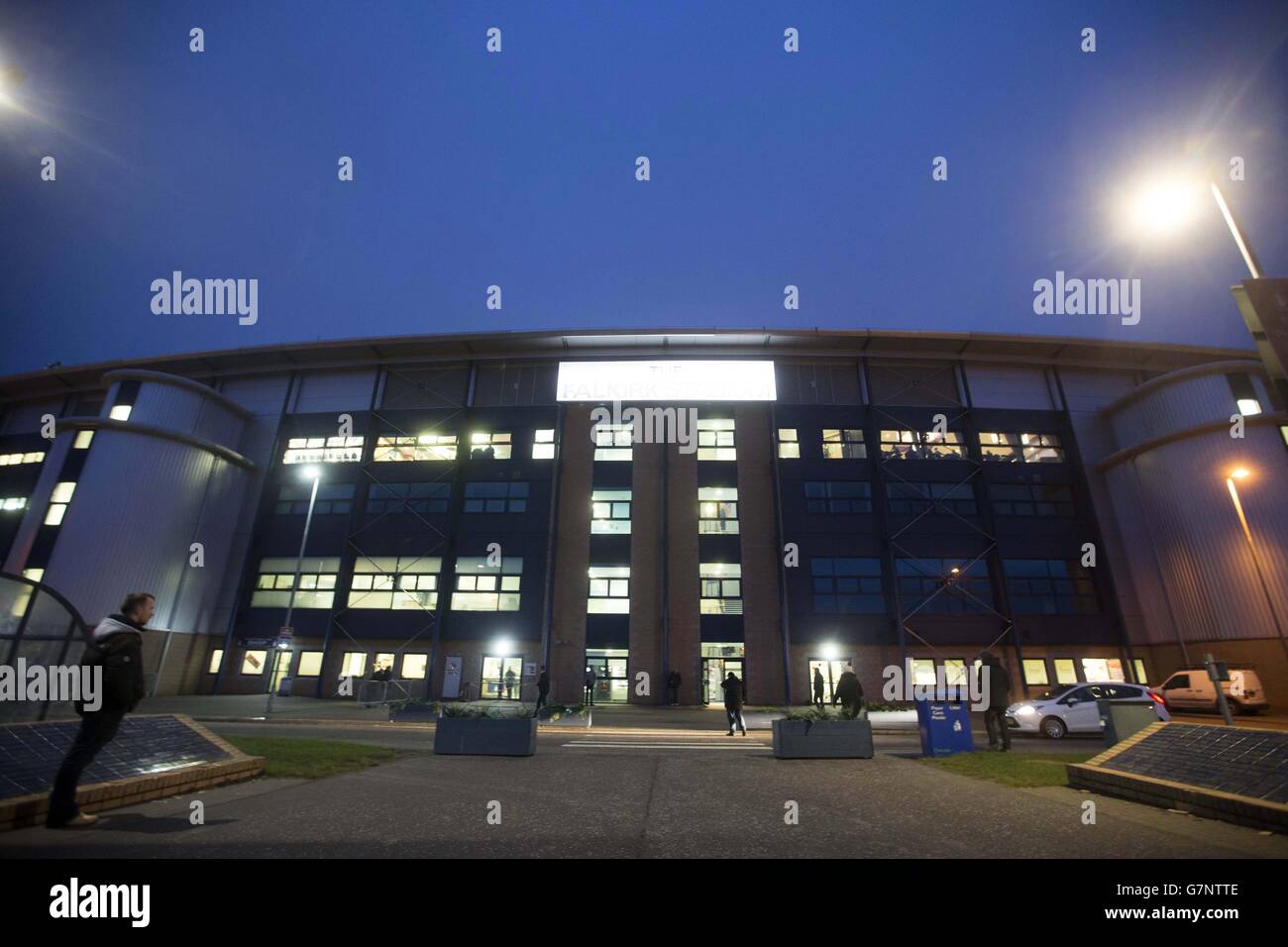 Soccer - Scottish Championship - Falkirk v Rangers - Falkirk Stadium ...