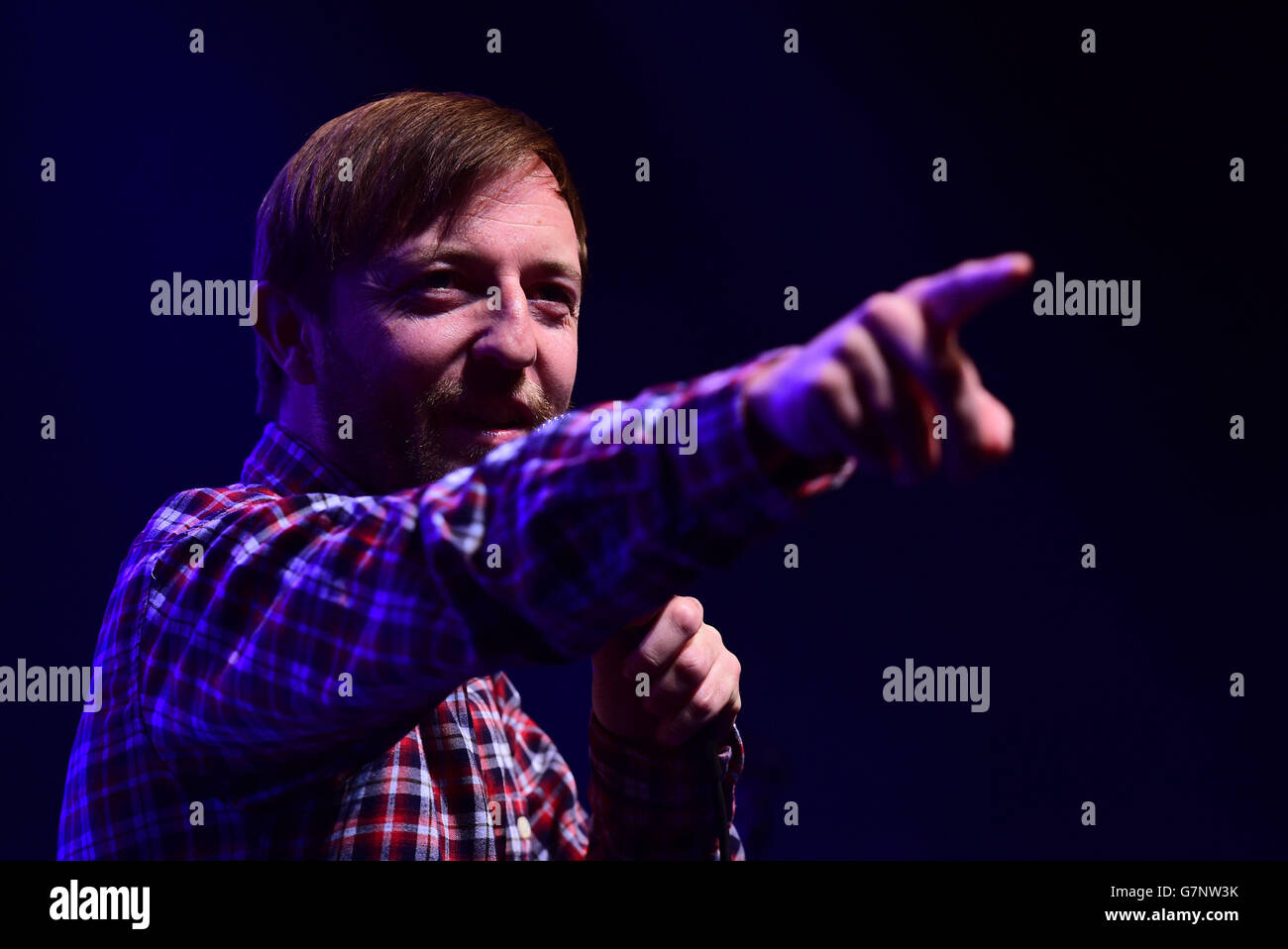 Andrew Maxwell at the Howard Marks and Friends gig at The Forum ...