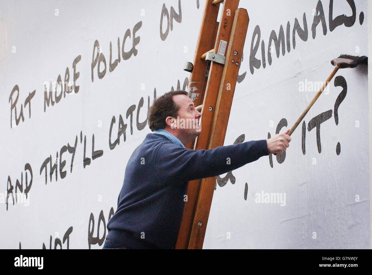 Conservative Party Campaign Posters High Resolution Stock Photography ...