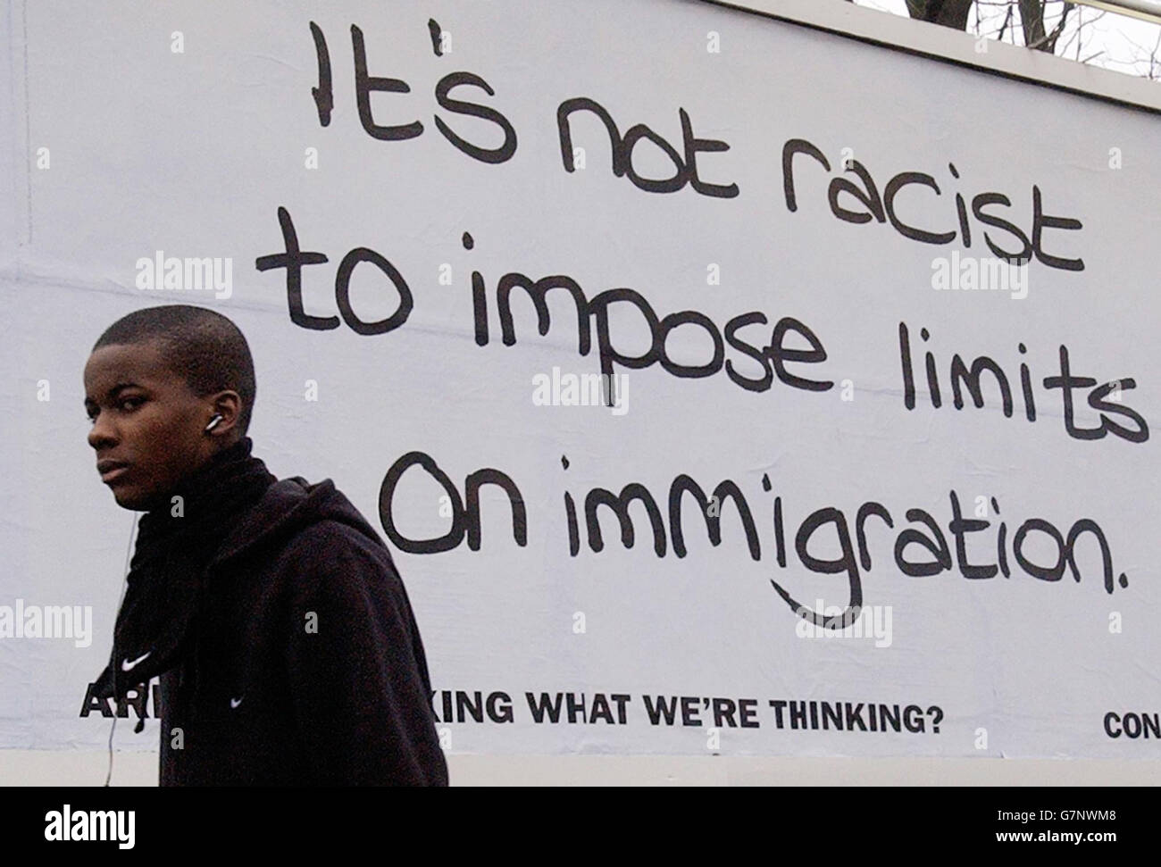 Conservative Party campaign posters Stock Photo - Alamy