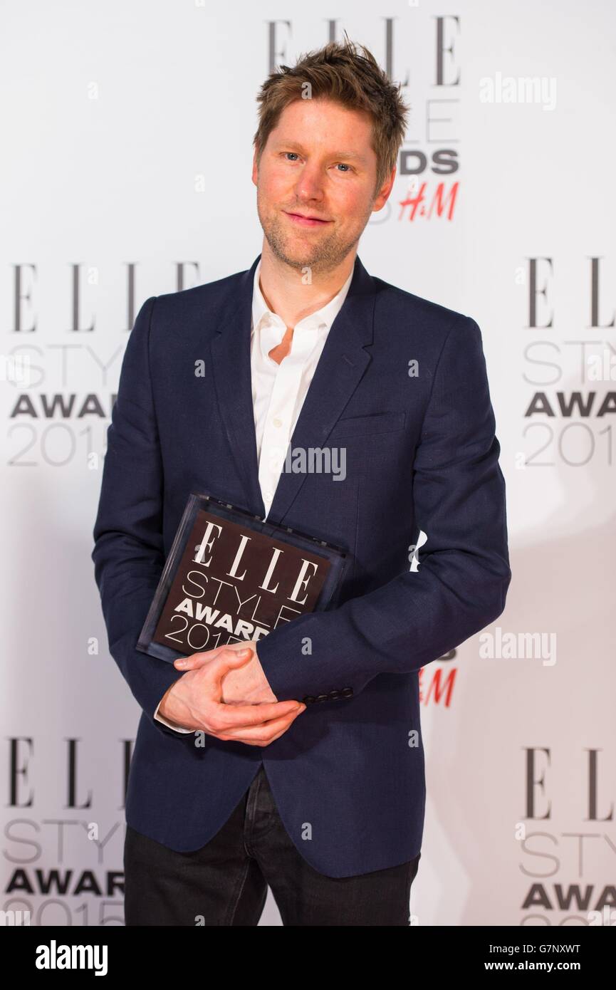 Winner of the Editor's Choice Award Christopher Bailey at the Elle ...