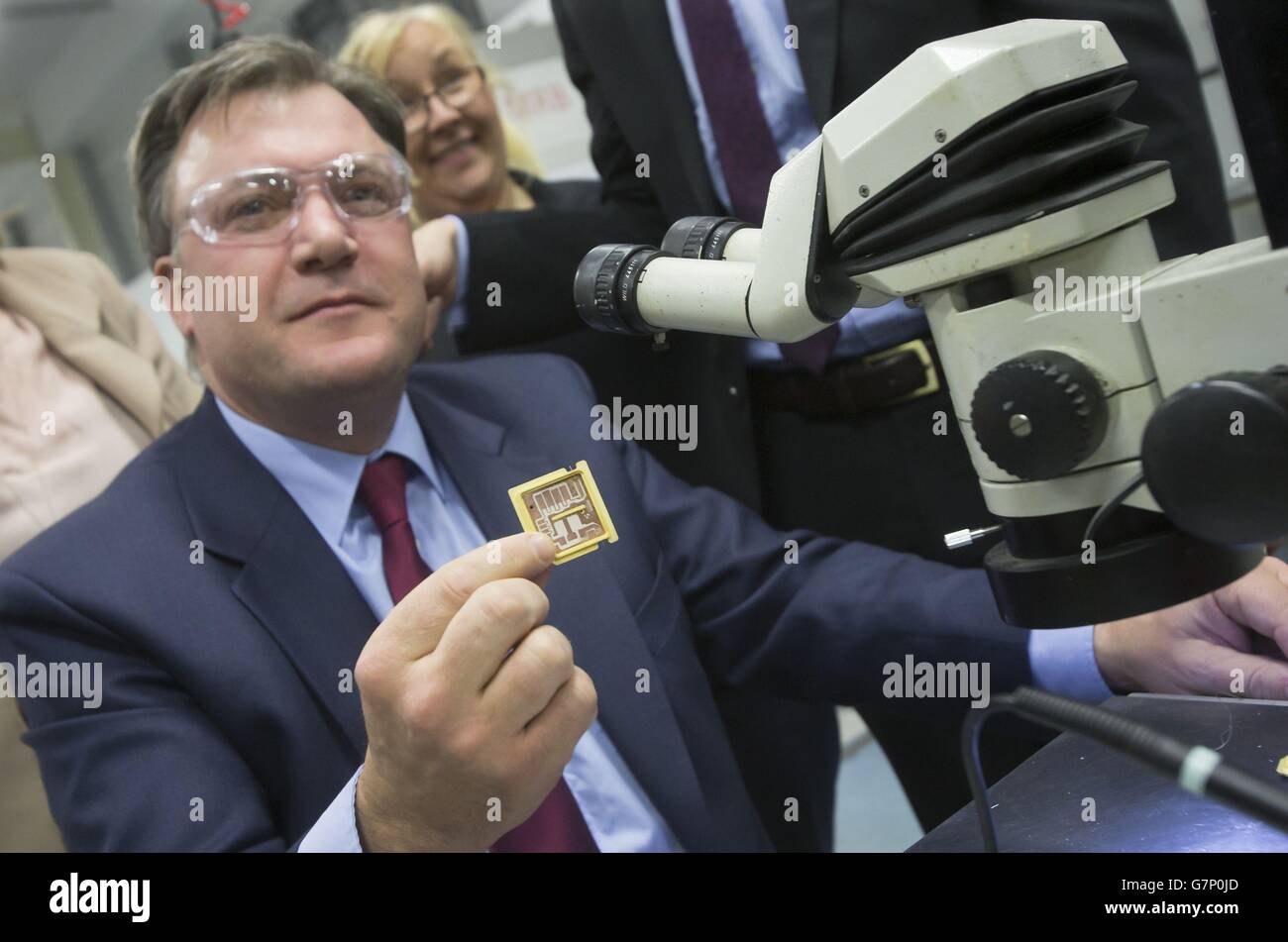 Labour visit to Walker Precision Engineering Stock Photo - Alamy