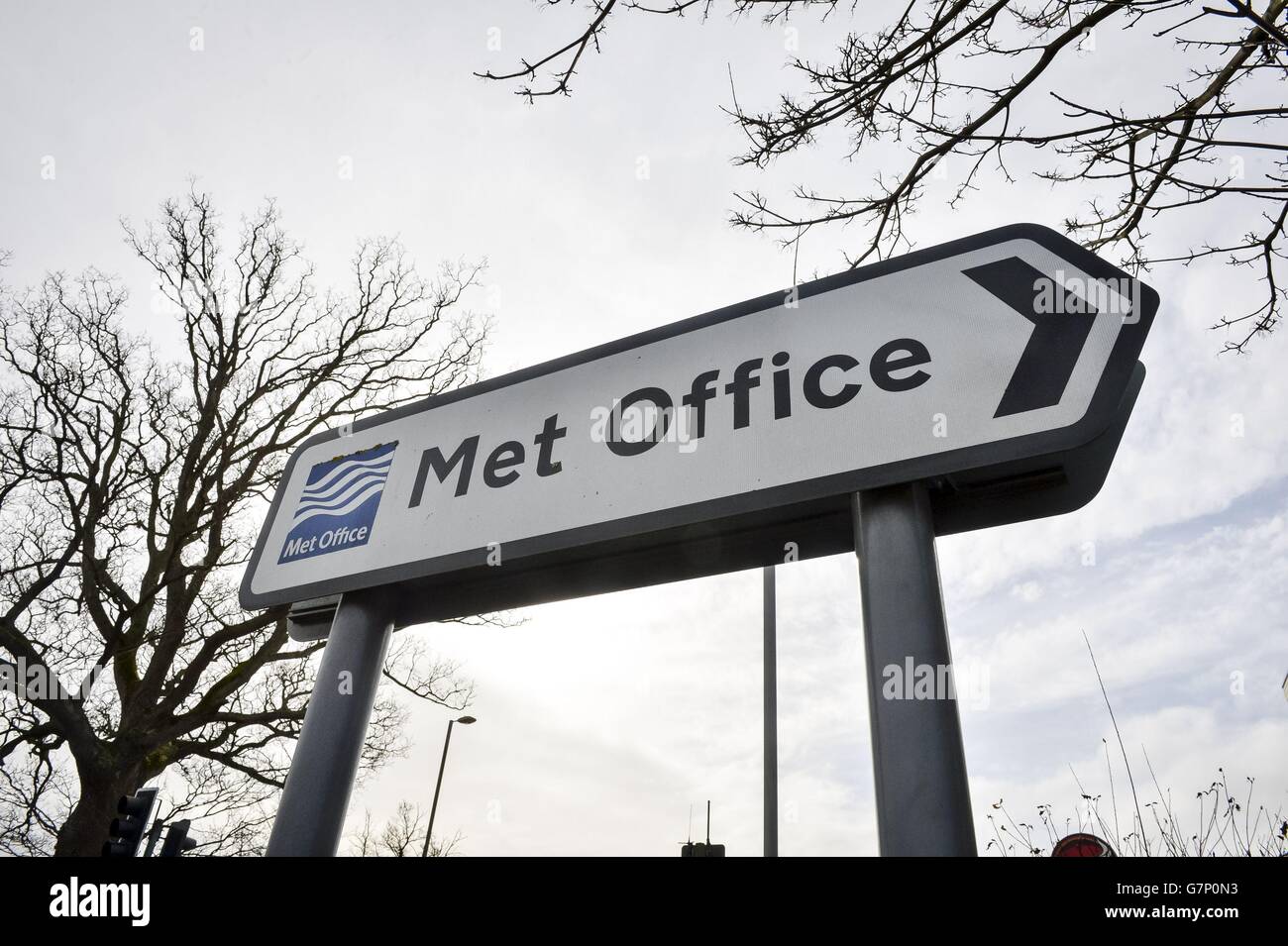 The Met Office in Exeter where union members have staged their first ...
