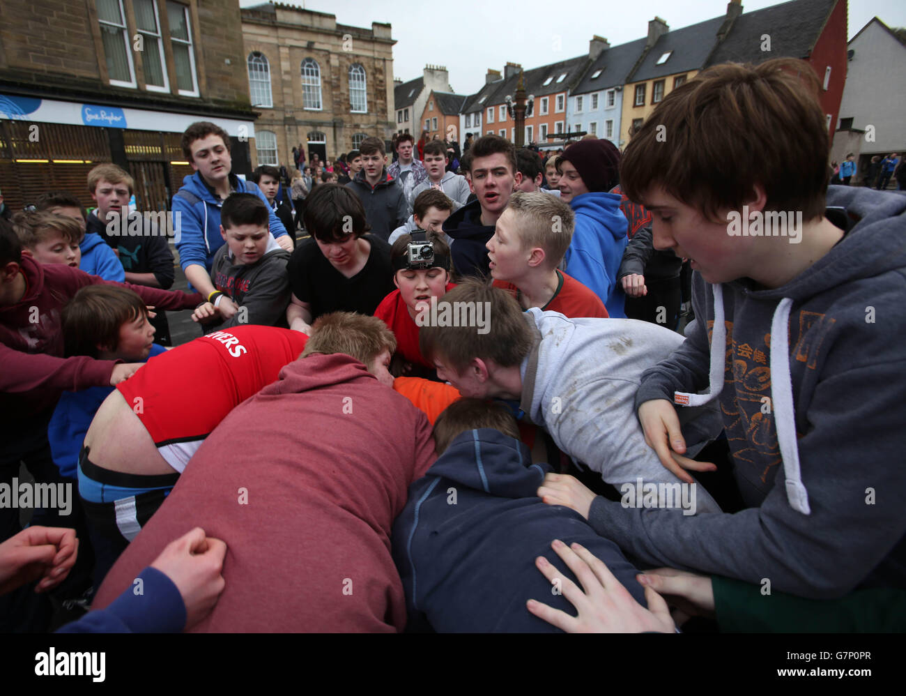 The ball in the hand ba game hi-res stock photography and images - Alamy