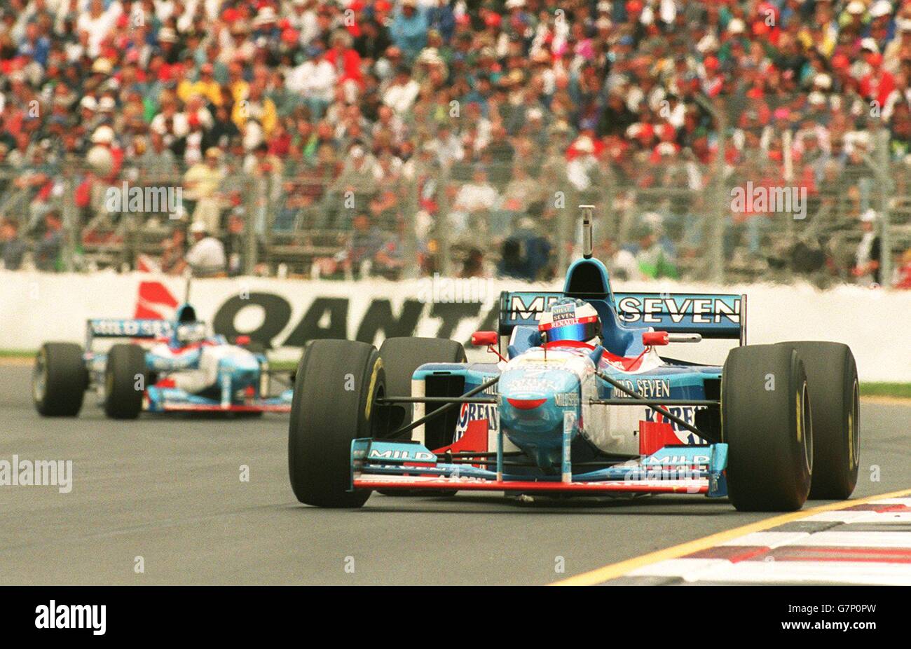 Jean alesi leads gerhard berger hi-res stock photography and images - Alamy