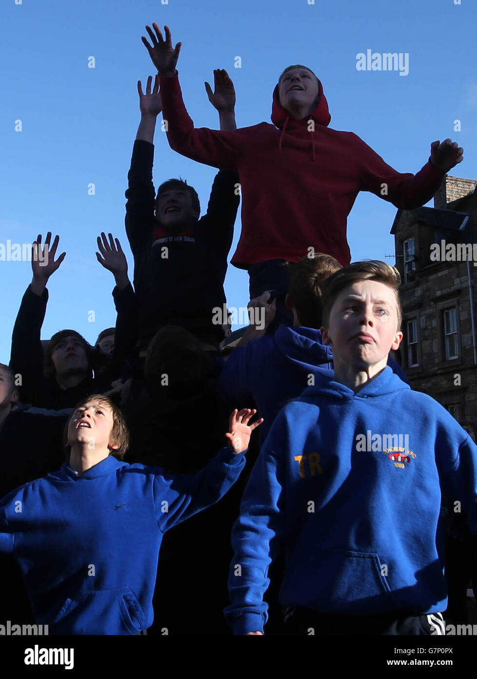 Hawick high street scotland hi-res stock photography and images - Alamy