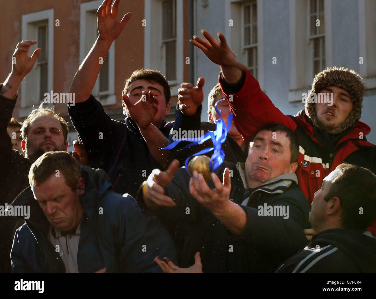 Hand Ba game - Hawick Stock Photo - Alamy