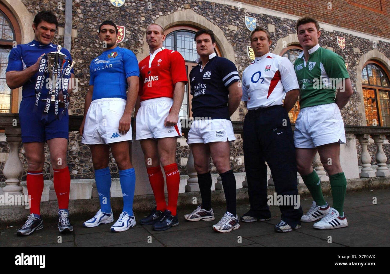 Rugby Union - RBS 6 Nations Championship 2005 - Press Conference ...
