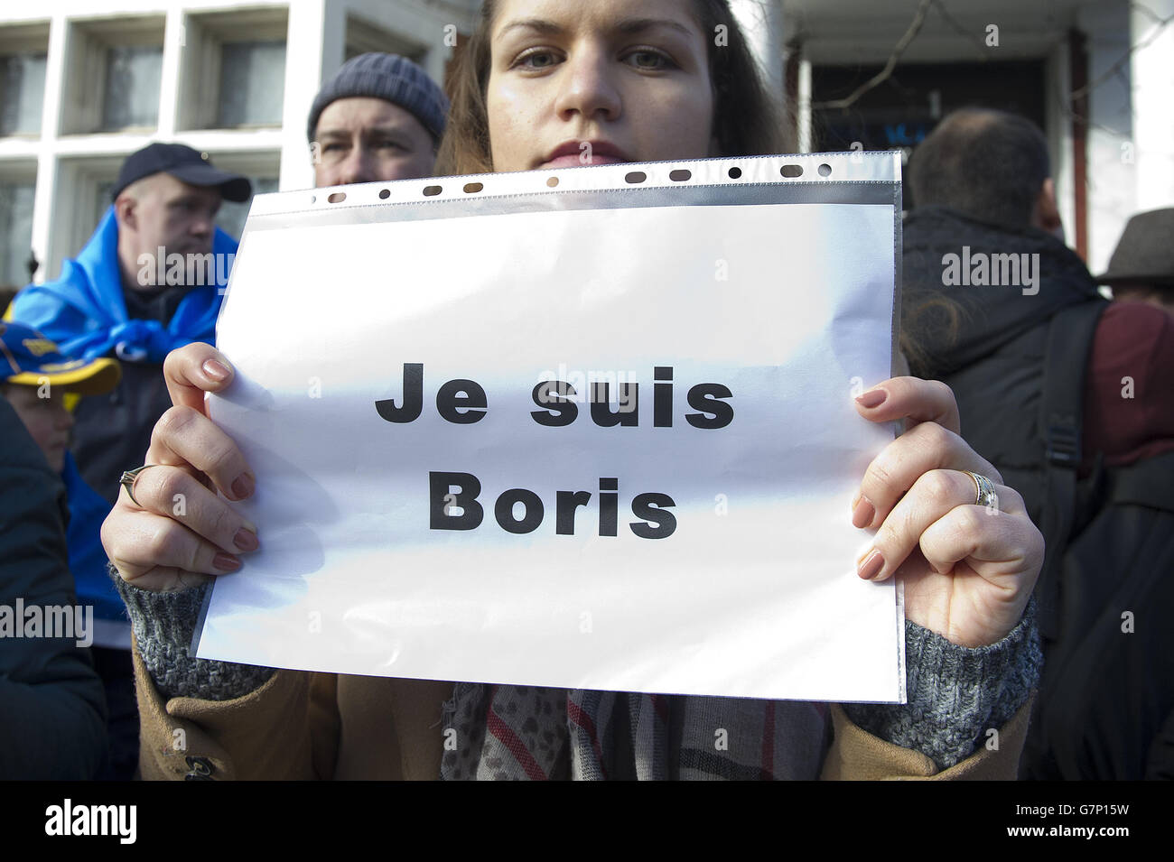 Boris Nemtsov death Stock Photo - Alamy