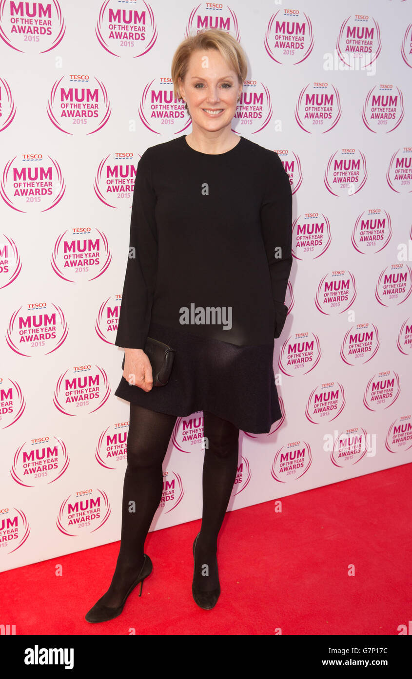 Sally Dynevor arrives at the Tesco Mum of the Year Awards 2015 at The ...