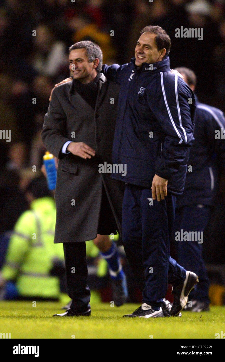 Manchester united goalkeeping coach silvino louro hi-res stock ...