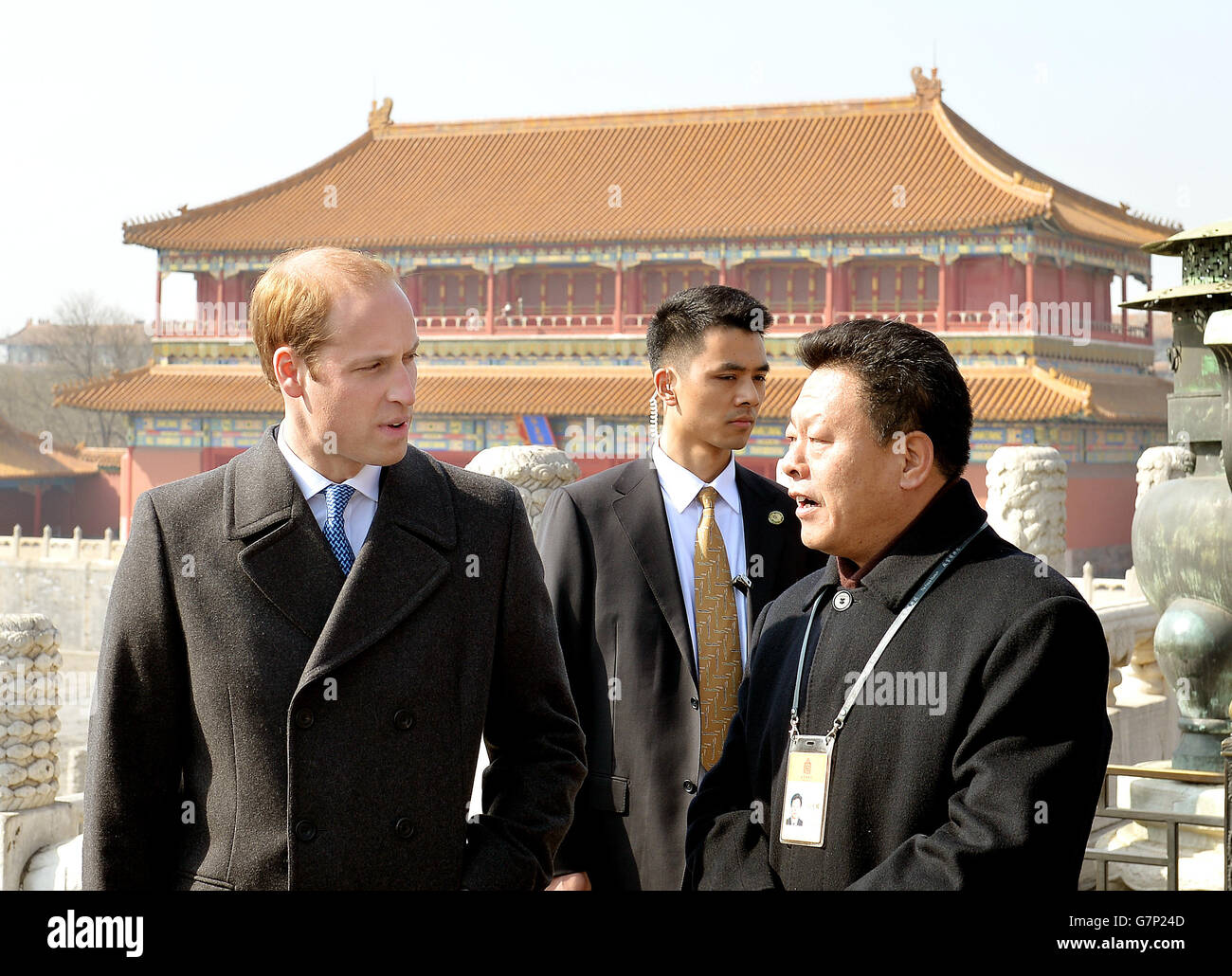 Brief walking tour chinese capitals main attraction hi-res stock ...
