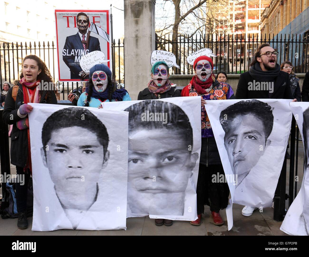 Mexico President state visit to Britain - Day One Stock Photo - Alamy