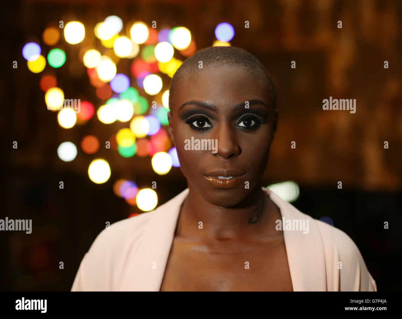 Singer Laura Mvula arriving for the screening of her concert film ...