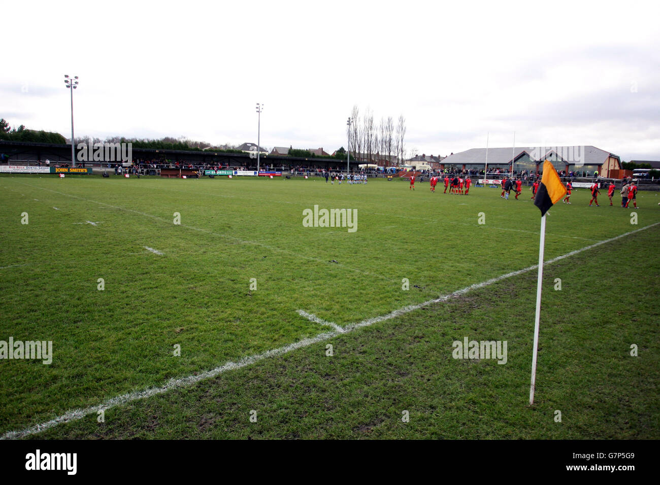 Rugby League Friendly Wigan Warriors London Broncos Edge Hall Road High ...