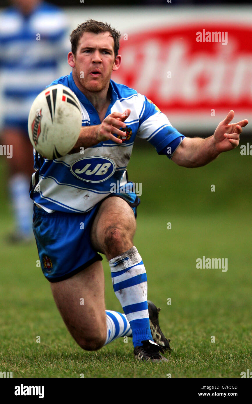 Rugby League - Friendly - Wigan Warriors v London Broncos - Edge Hall ...