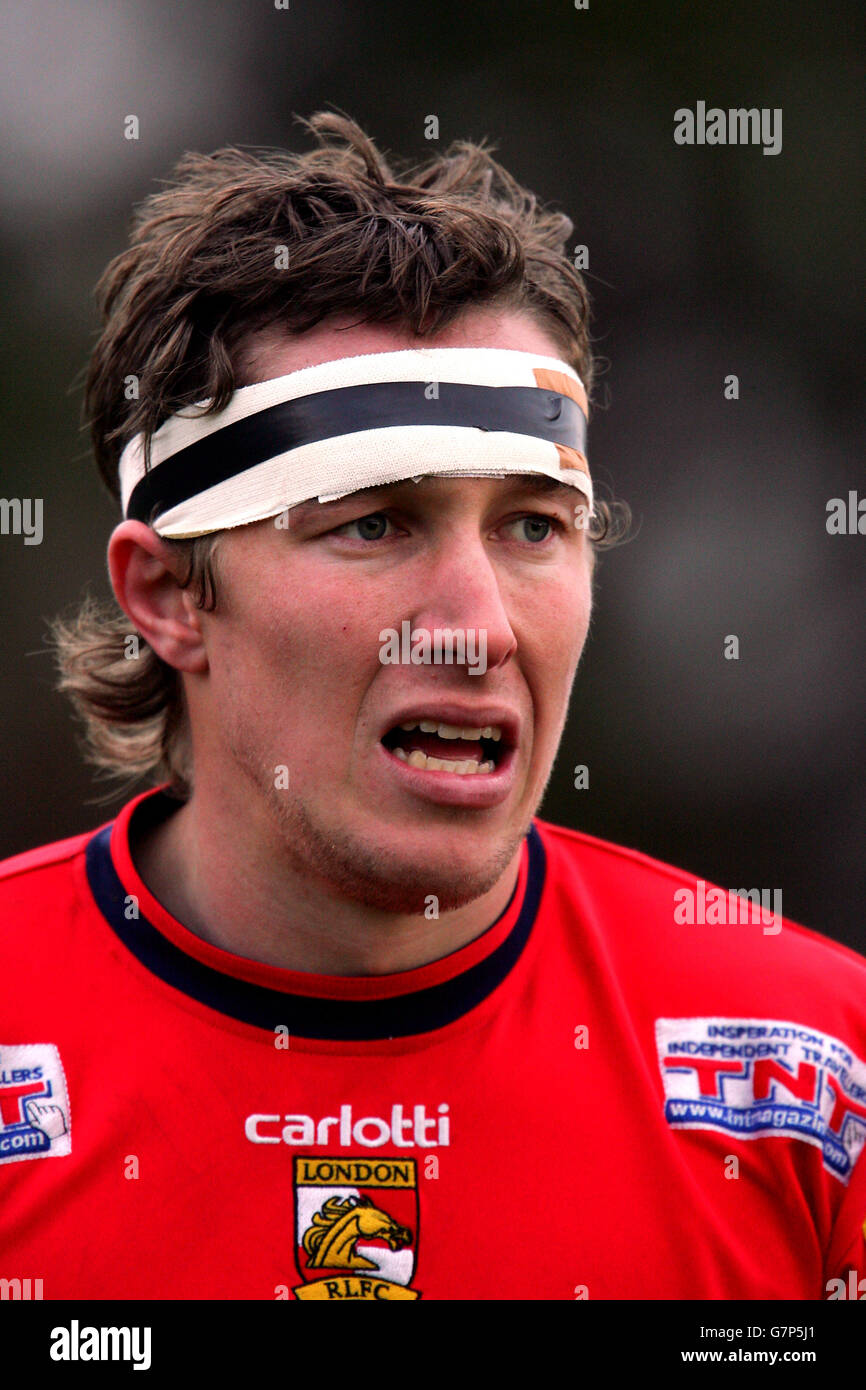 Rugby League - Friendly - Wigan Warriors v London Broncos - Edge Hall ...