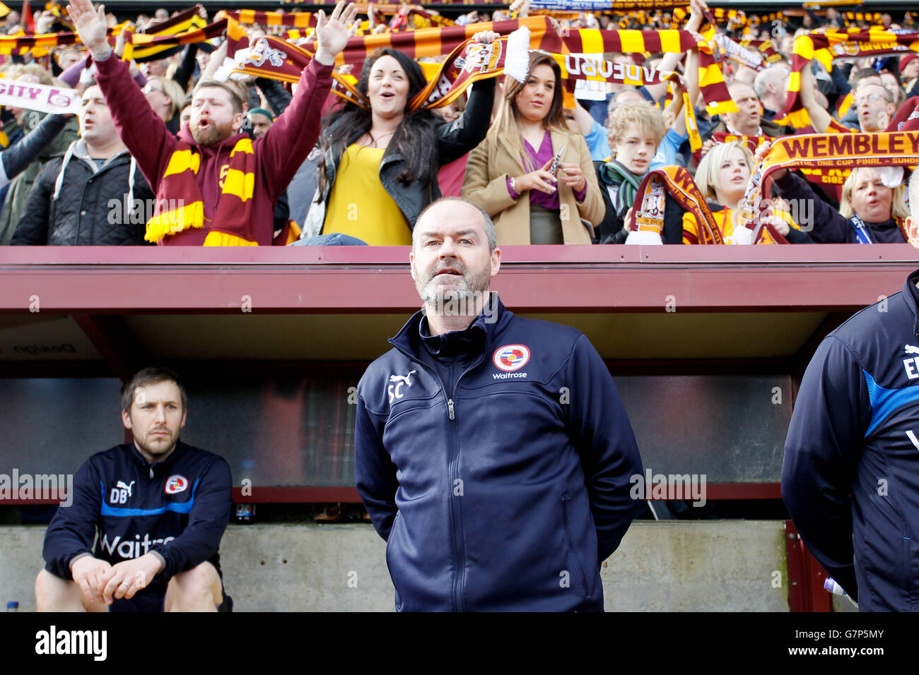 Soccer - FA Cup - Sixth Round - Bradford City v Reading - Valley Parade ...