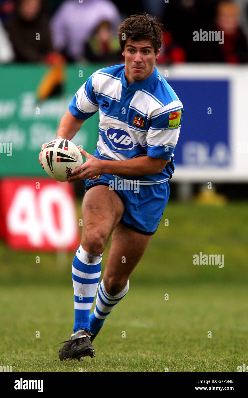 Rugby League - Friendly - Wigan Warriors v London Broncos - Edge Hall ...