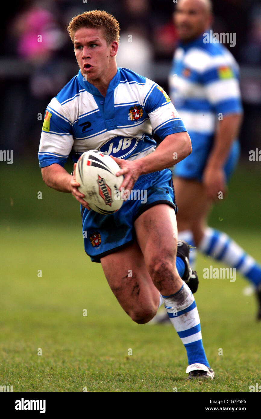 Rugby League - Friendly - Wigan Warriors v London Broncos - Edge Hall ...
