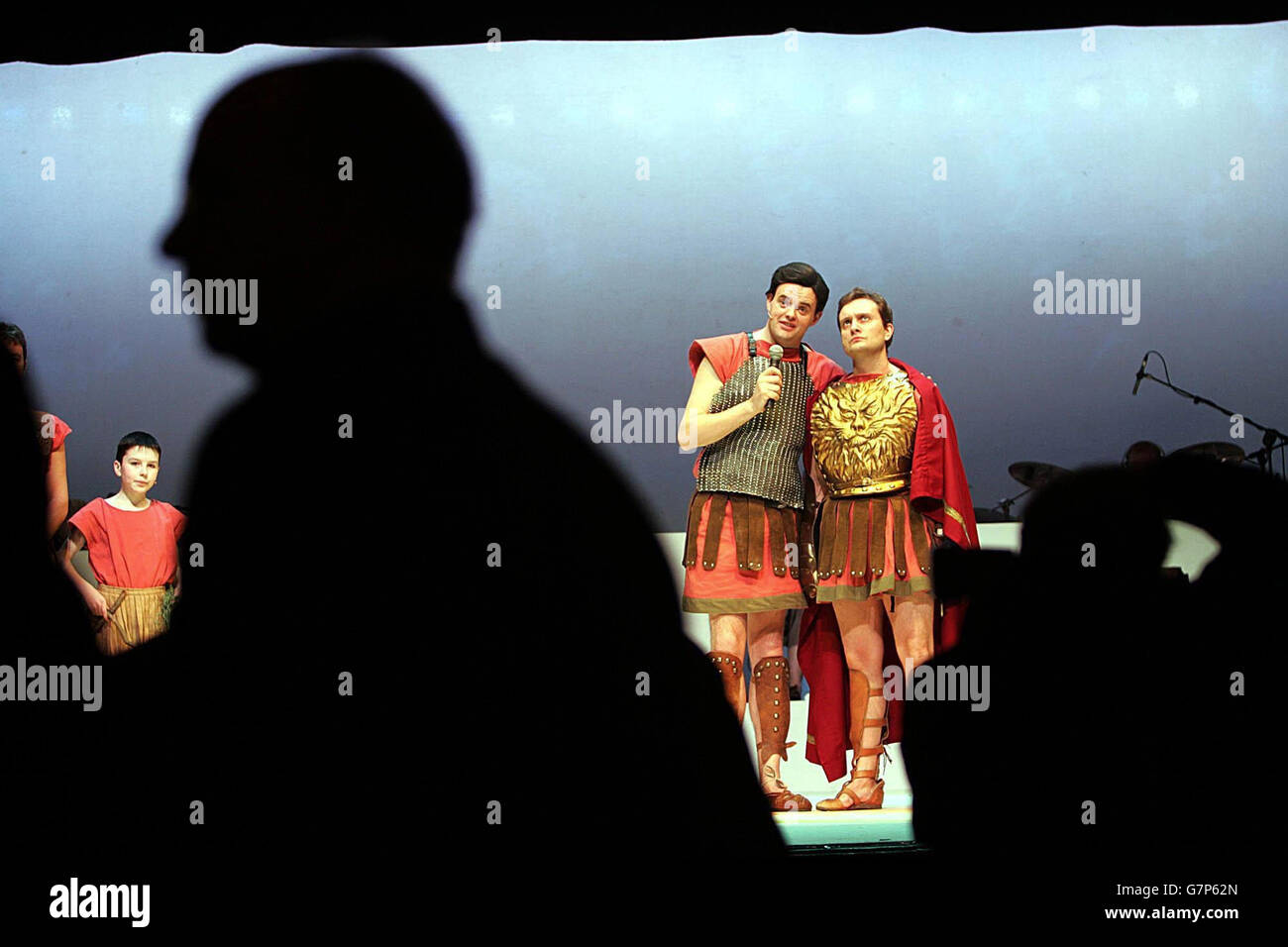 (From left to right) Paul McGlinchey as Packie Bonnerus and Mario ...