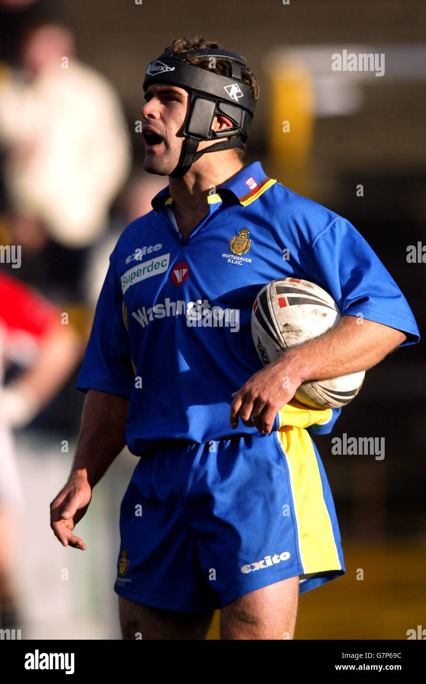 Rugby League - Friendly - Leigh Centurions v Whitehaven Warriors ...