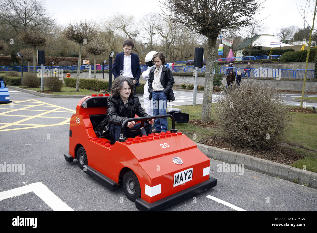 LEGO City Driving School at LEGOLAND Windsor Stock Photo - Alamy