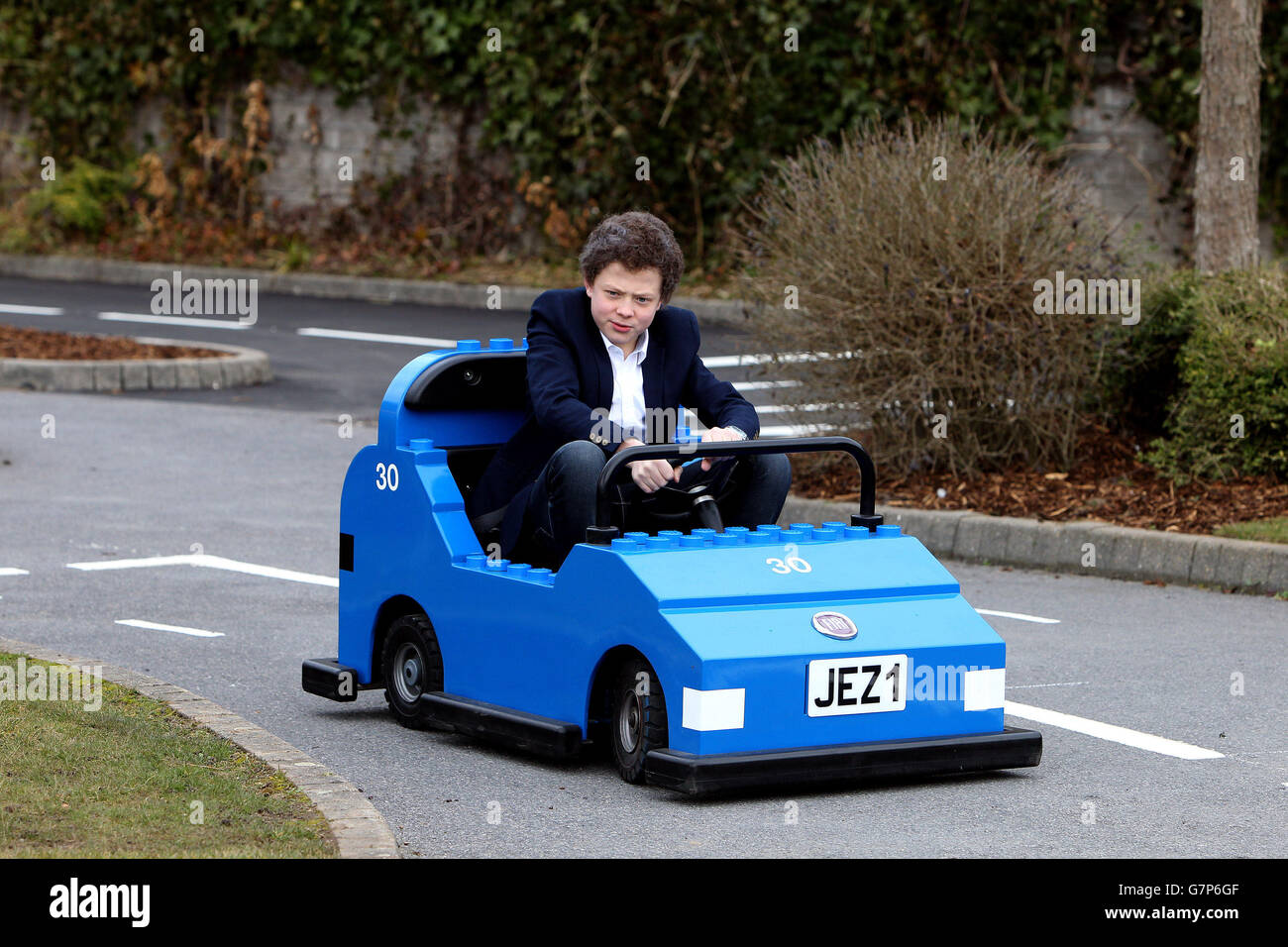 LEGO City Driving School at LEGOLAND Windsor Stock Photo - Alamy