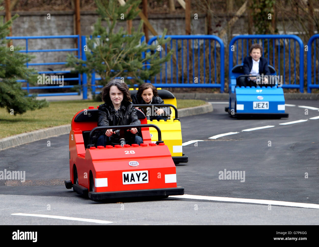 LEGO City Driving School at LEGOLAND Windsor Stock Photo - Alamy