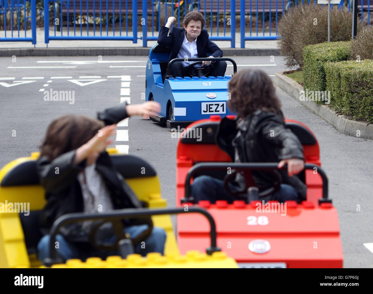 LEGO City Driving School at LEGOLAND Windsor Stock Photo - Alamy