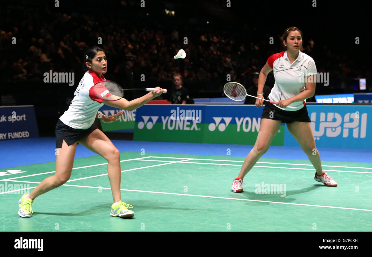 Jwala gutta right and ashwini ponnappa hi-res stock photography and ...