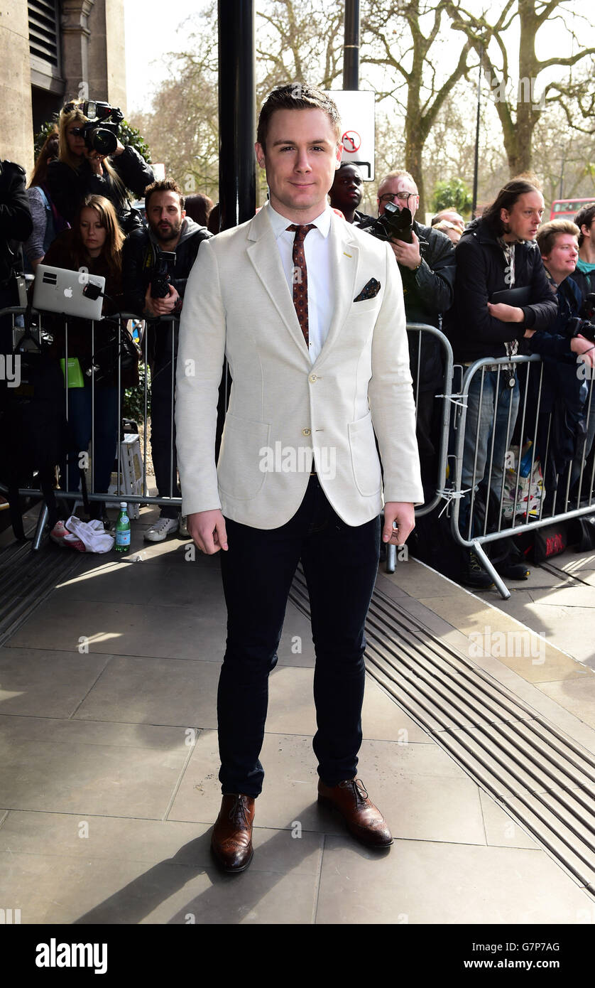 Danny boy hatchard attends the tric awards at grosvenor house hi-res ...