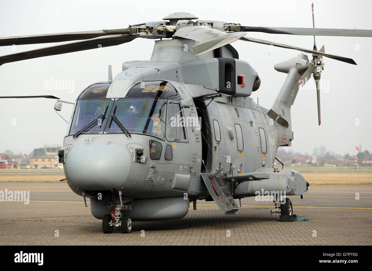 Merlin helicopter benson hi-res stock photography and images - Alamy