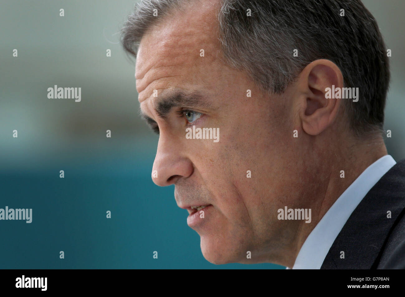 Mark Carney in Sheffield Stock Photo - Alamy